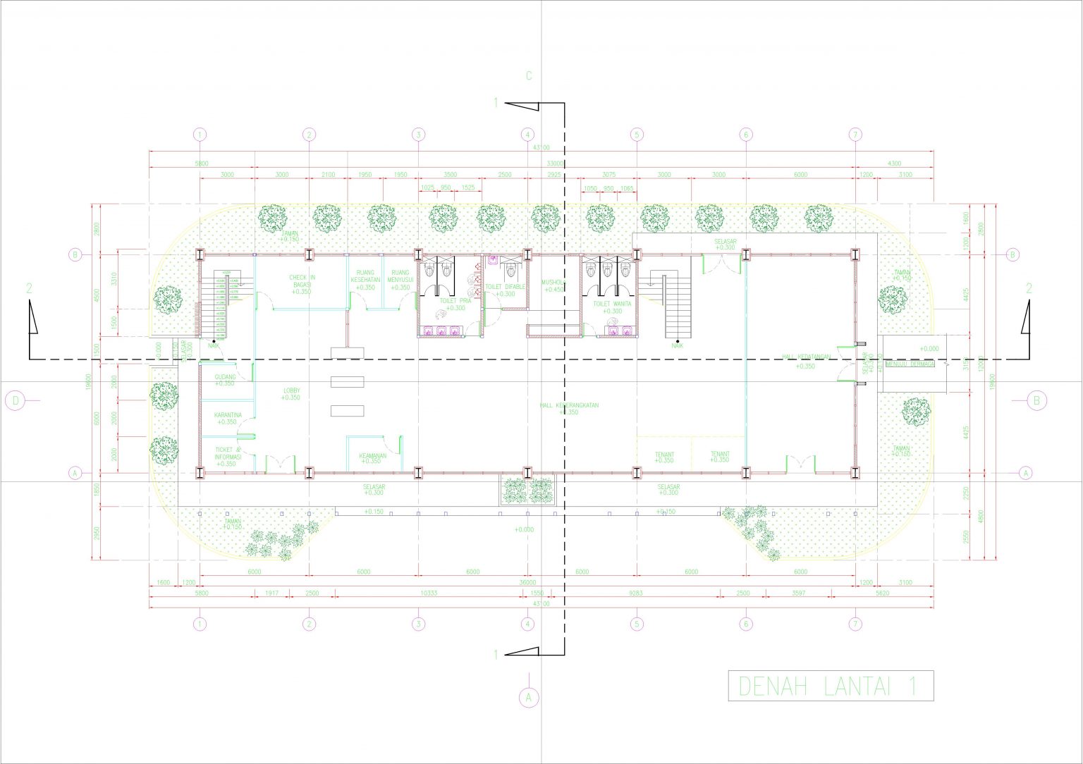 Denah Terminal Pelabuhan - Desain Rumah Idaman